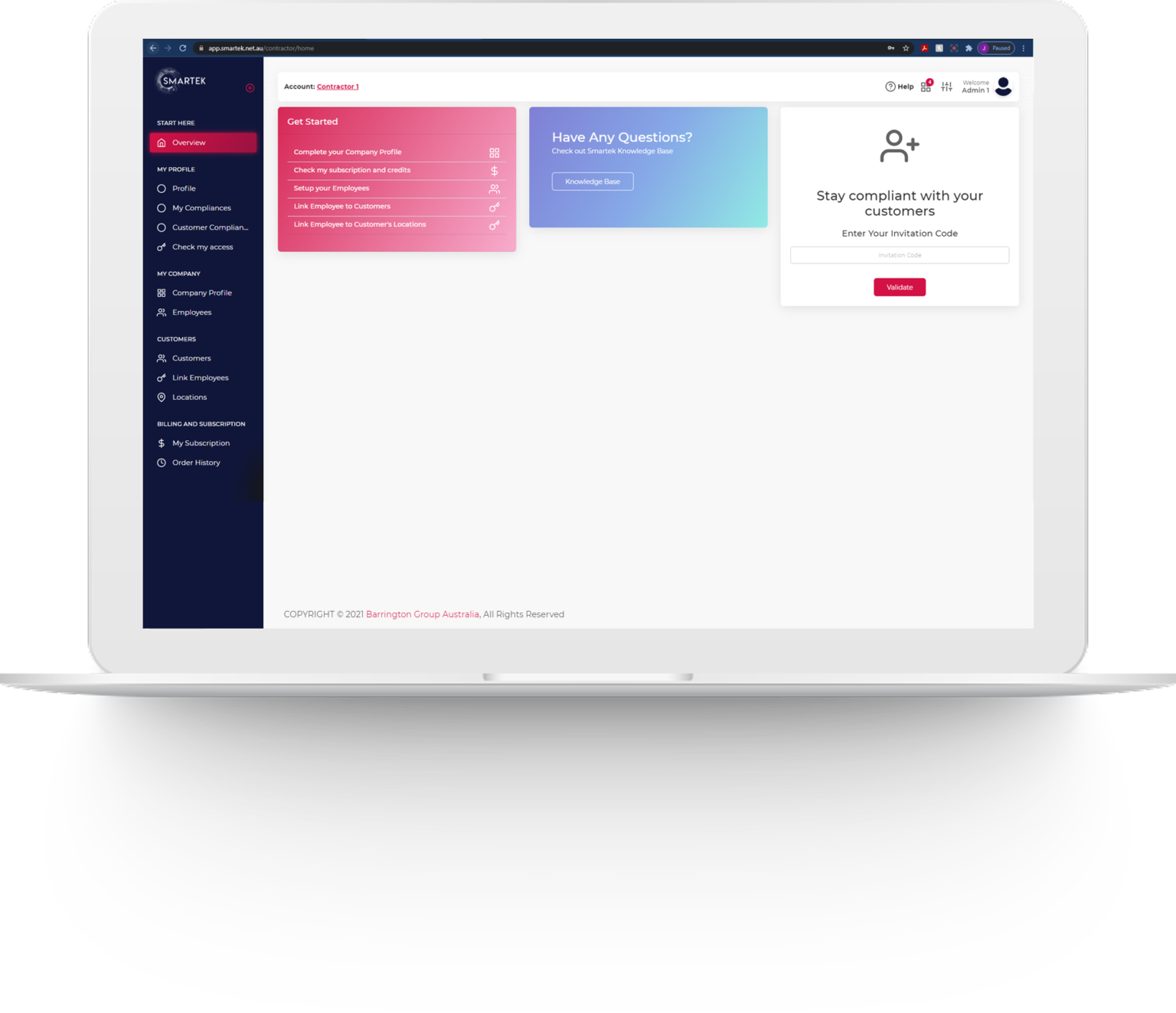 Smartek Sign in – USE – Smartek